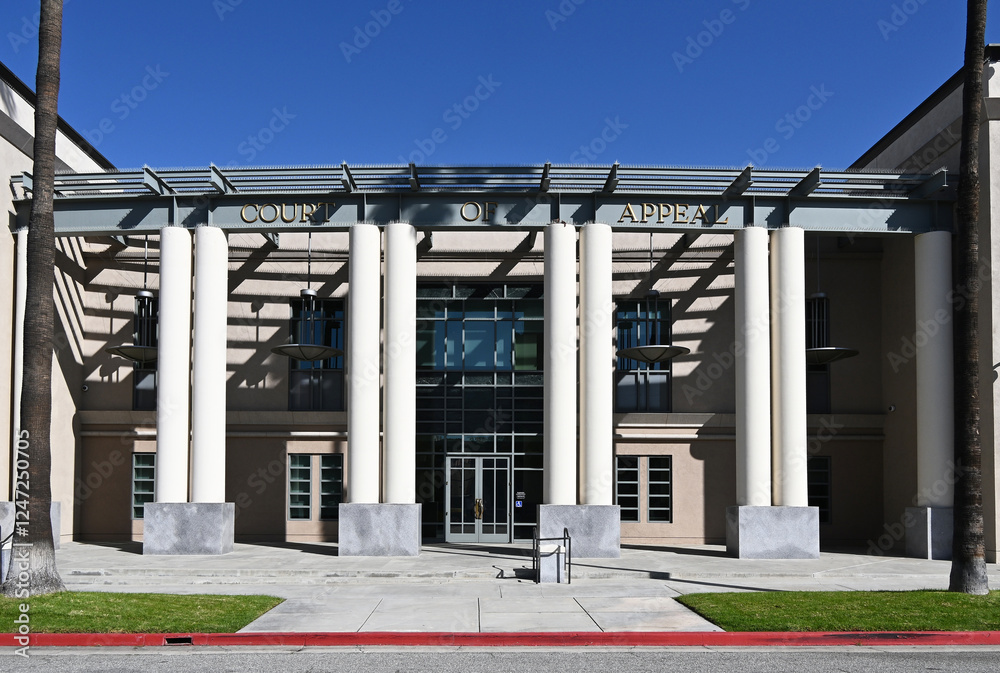RIVERSIDE, CALIFORNIA - 2 FEB 2025: The Court of Appeal Building on ...