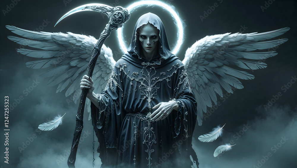 Evil Angel of Death - Halloween Ghost in Hood – Night Terror for Music ...