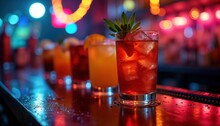 Mardi Gras Alcoholic Drink Free Stock Photo - Public Domain Pictures