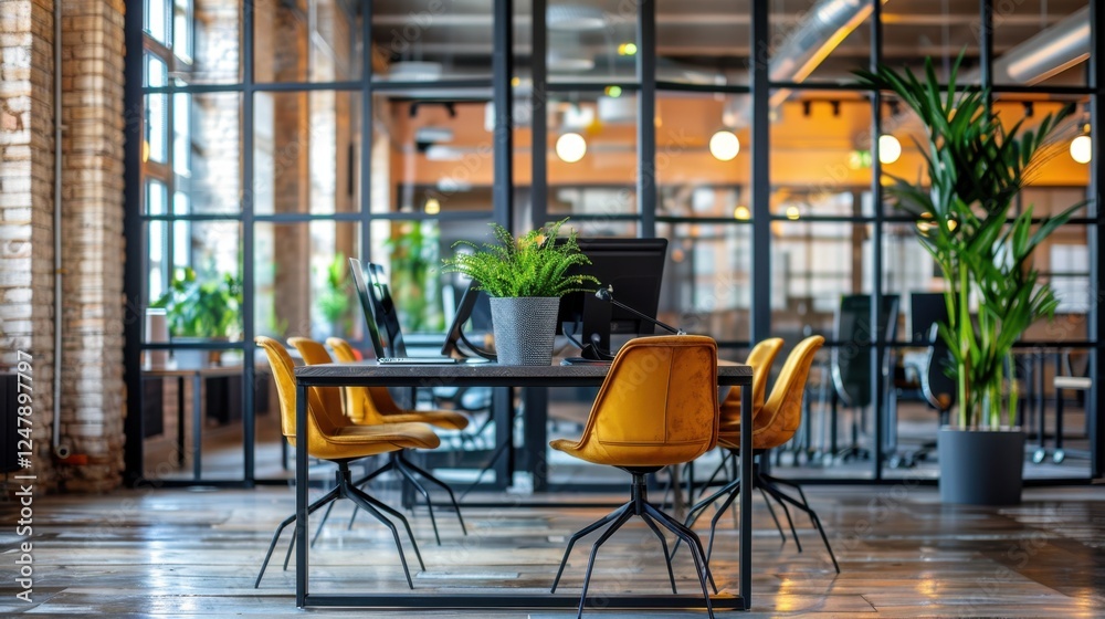 Glass Partition Walls: Glass walls are used to divide rooms in offices ...