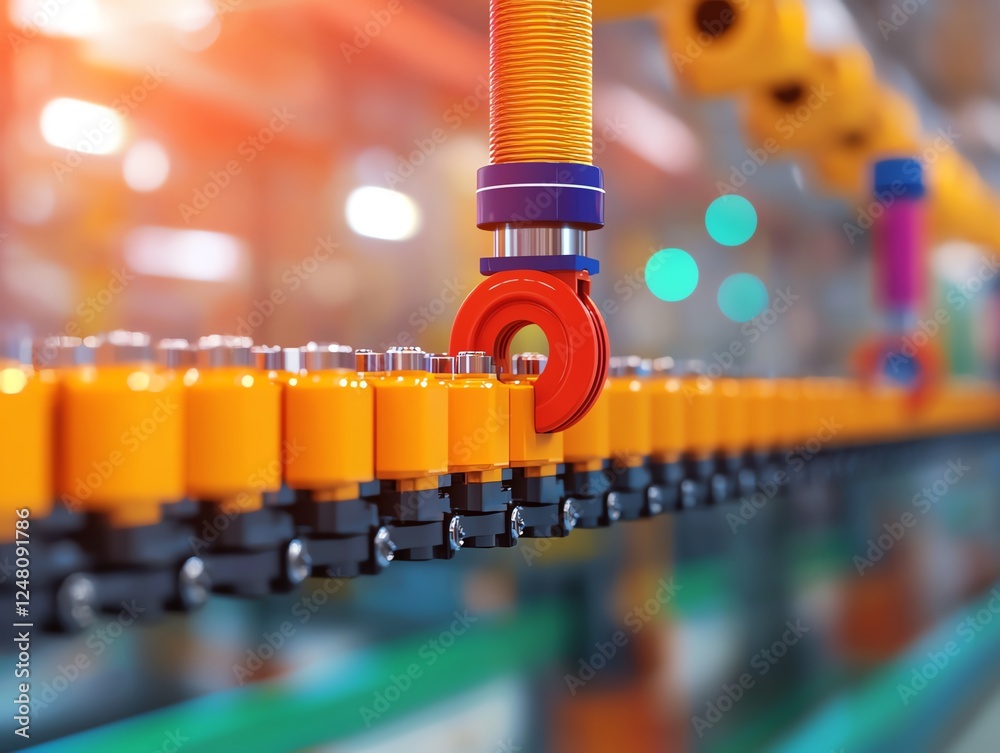 Fully automated smart factory with IoT-powered manufacturing processes ...