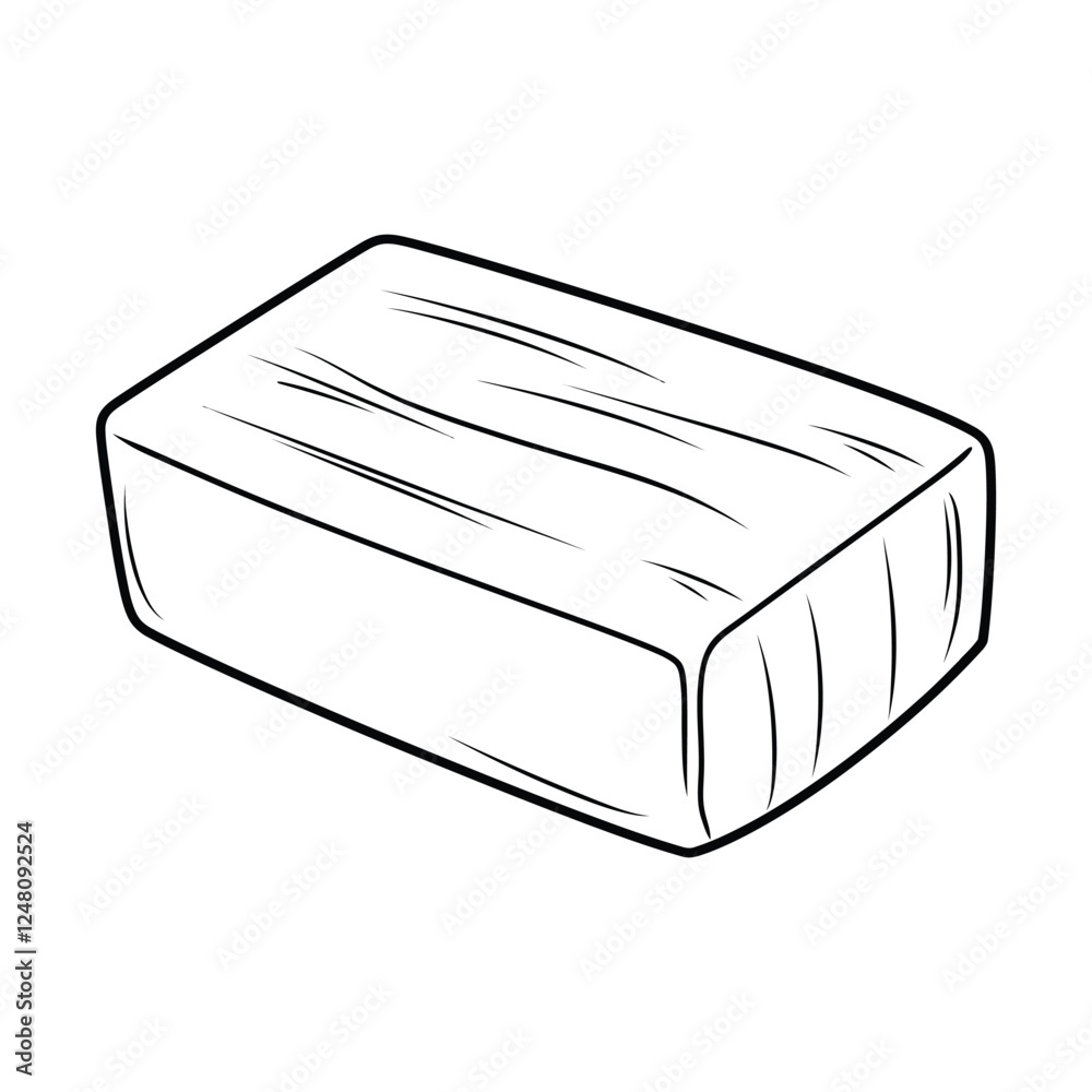 soap line art coloring page vector illustration Stock Vector | Adobe Stock