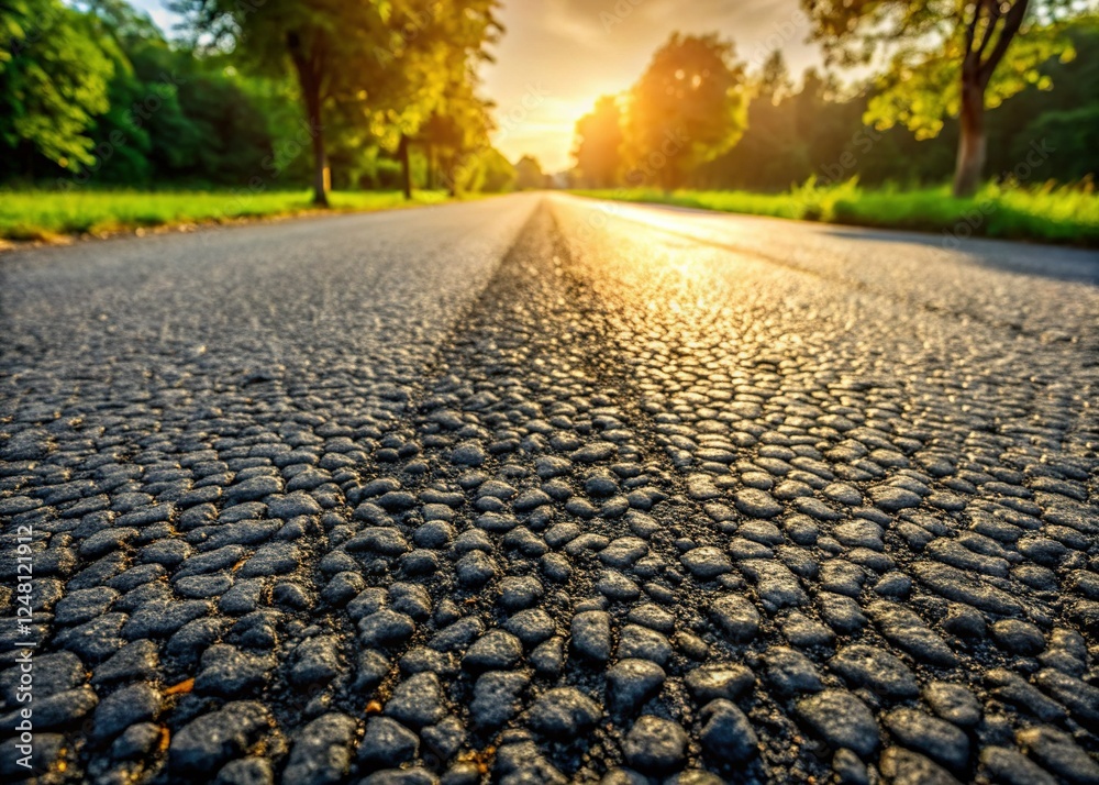 New Asphalt Texture: Detailed Dry Pavement Surface, A-Frame Composition ...