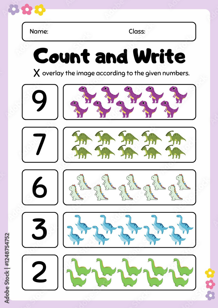 Learn, Numbers, Counting, Math, Education, Write, Draw, For Kids ...