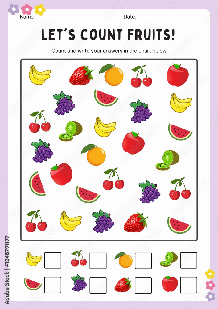 Draw, Read, Color, Learn, Numbers, Counting, Math, Education, Write ...