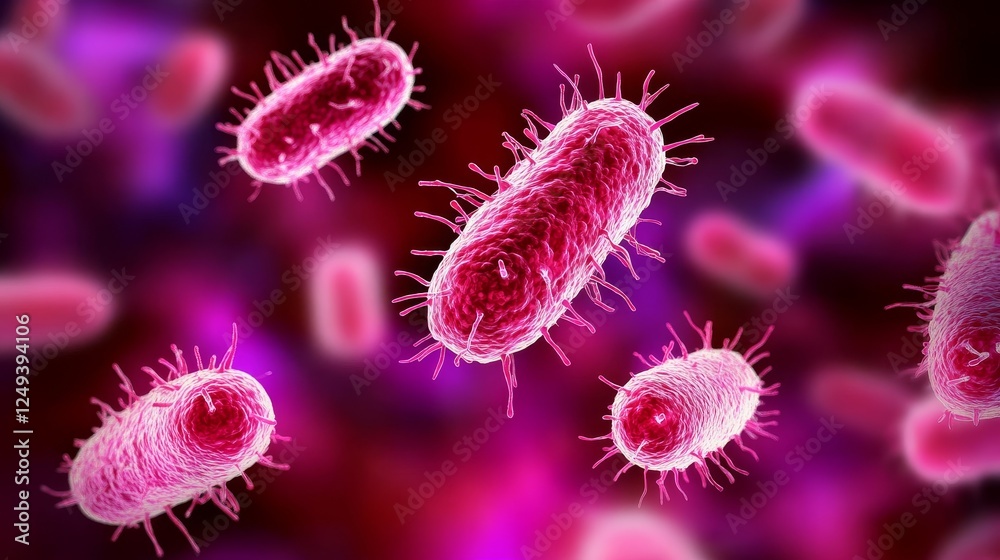 Microscopic View of Probiotic Bacteria - Healthy gut, digestive health ...