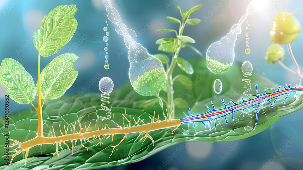 Comprehensive Diagram Depicting the Photosynthesis Process in Plants ...