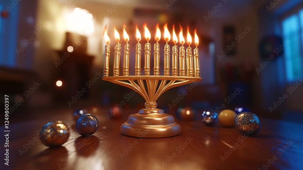 Celebrate miracle of Hanukkah immersive photo experience featuring ...
