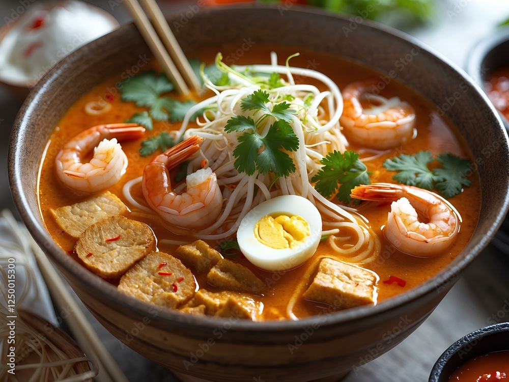 Malaysian Laksa: A Fiery Fusion of Spices, Noodles & Creamy Broth ...
