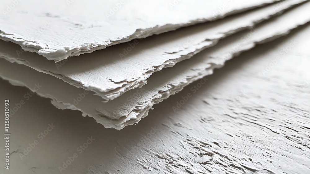 Soft, rough paper texture in white with natural fiber details and a ...
