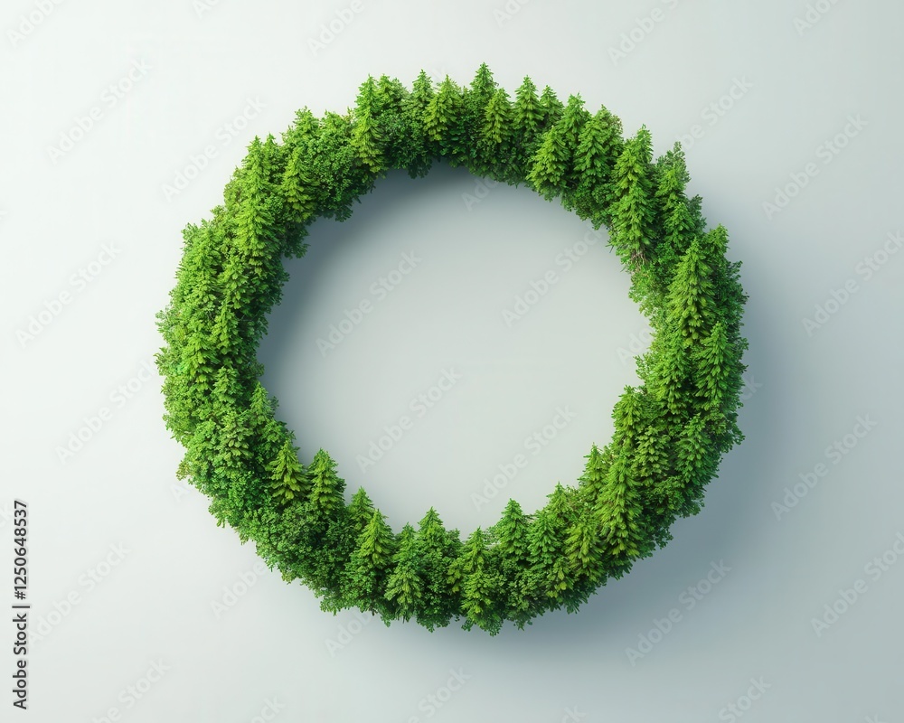 Fotografie net zero climate resources. Conceptual visualization of a ...