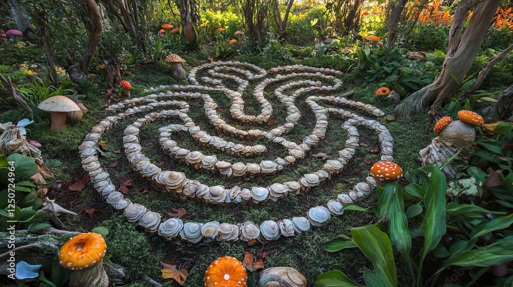 Kids labyrinth maze, cartoon beehive, oak and snail, vector stump and ...