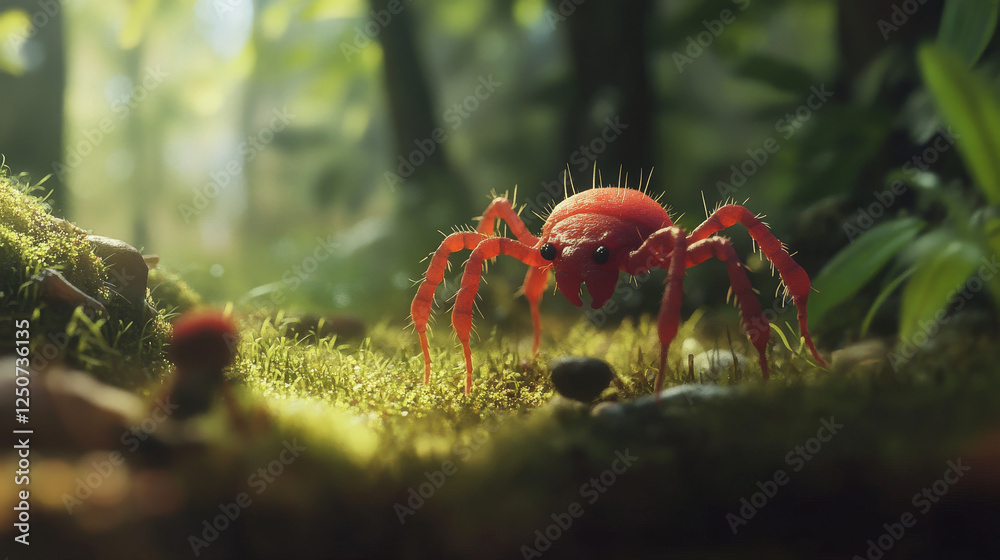 Ticks warning icon, vector beware sign with encephalitis parasite mite ...