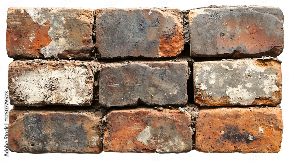 Old weathered bricks with aged textures, showing signs of decay and erosion. Stock Photo | Adobe ...