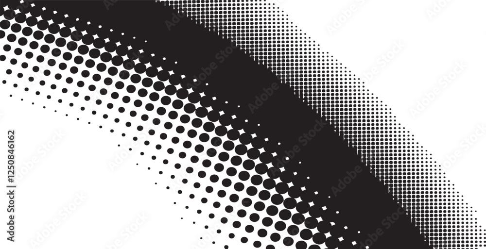 Halftone Noise Stipple pointillism background. Grain gradient texture background with dots ...