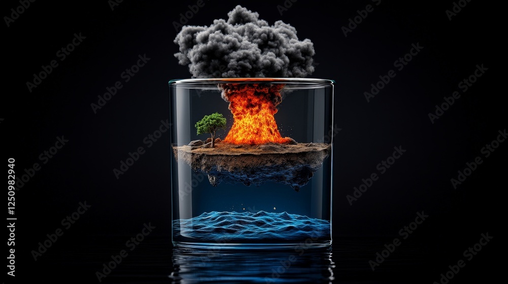 Environmental Apocalypse in a Glass: An artistic and symbolic ...