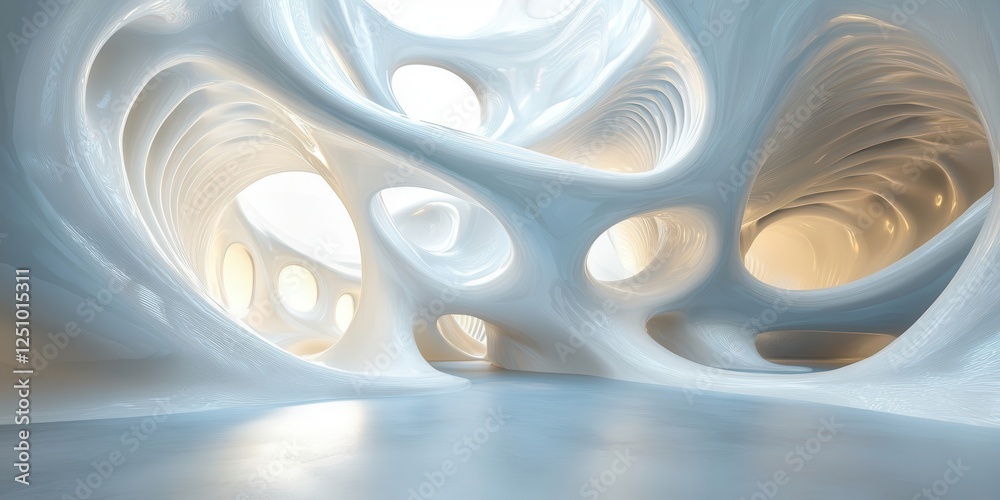 Parametric architecture featuring fluid forms and innovative structures ...