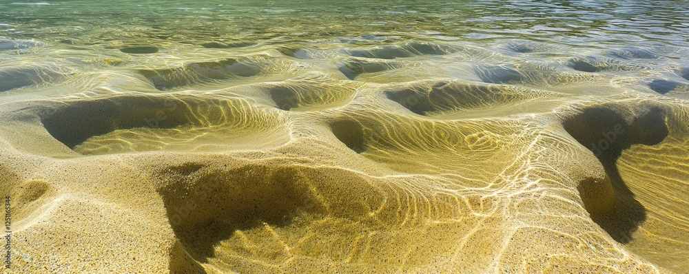 Underwater wave formations illustrating the rhythmic dance of water and ...