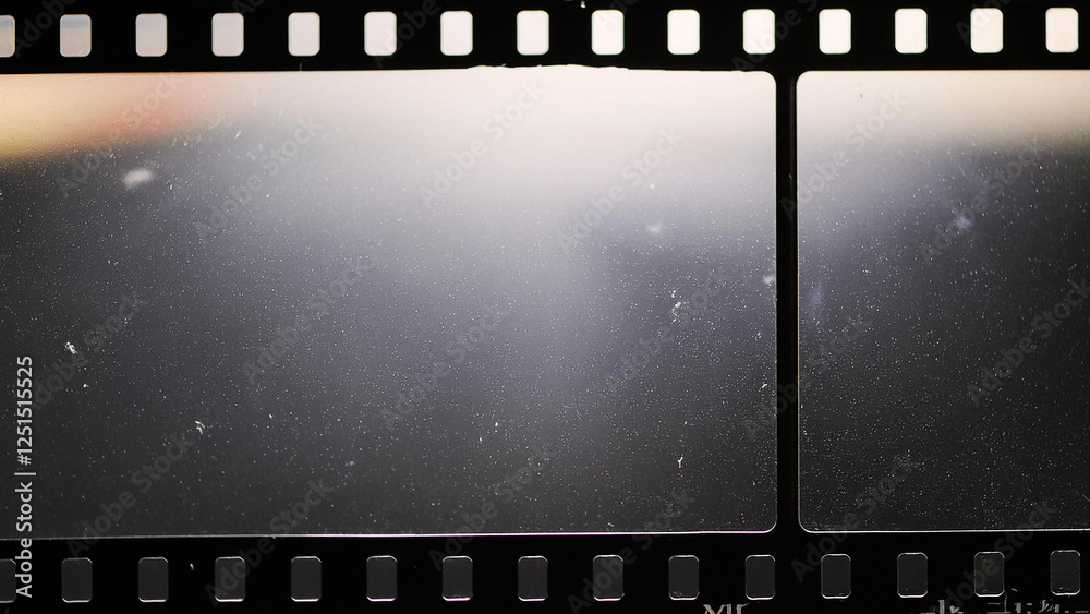 Vintage Super 8mm Film Frame Overlay with Dust, Scratches & Classic ...