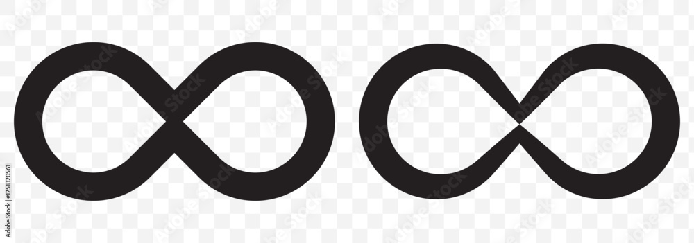 Infinity symbol incorporating the letters "CO," representing endless ...