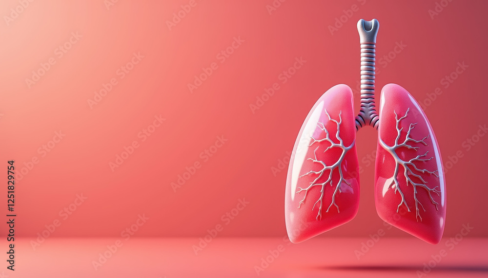 Artistic depiction of pink lungs emphasizing the value of World ...
