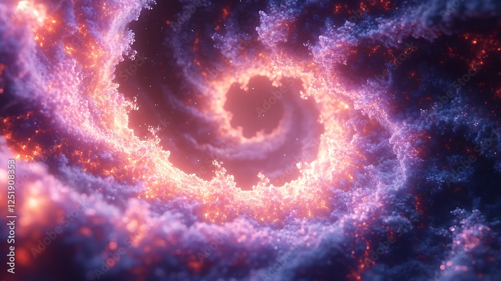 Expanding molecular universe with infinite depth and multidimensional ...