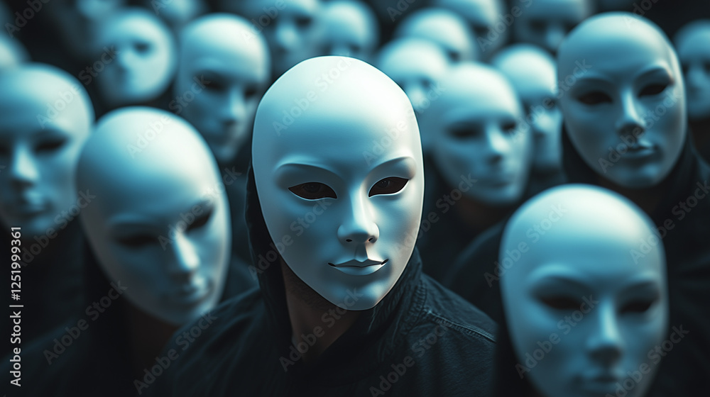 Impostor Syndrome Art: Concealed Emotions and Masked Identities in ...