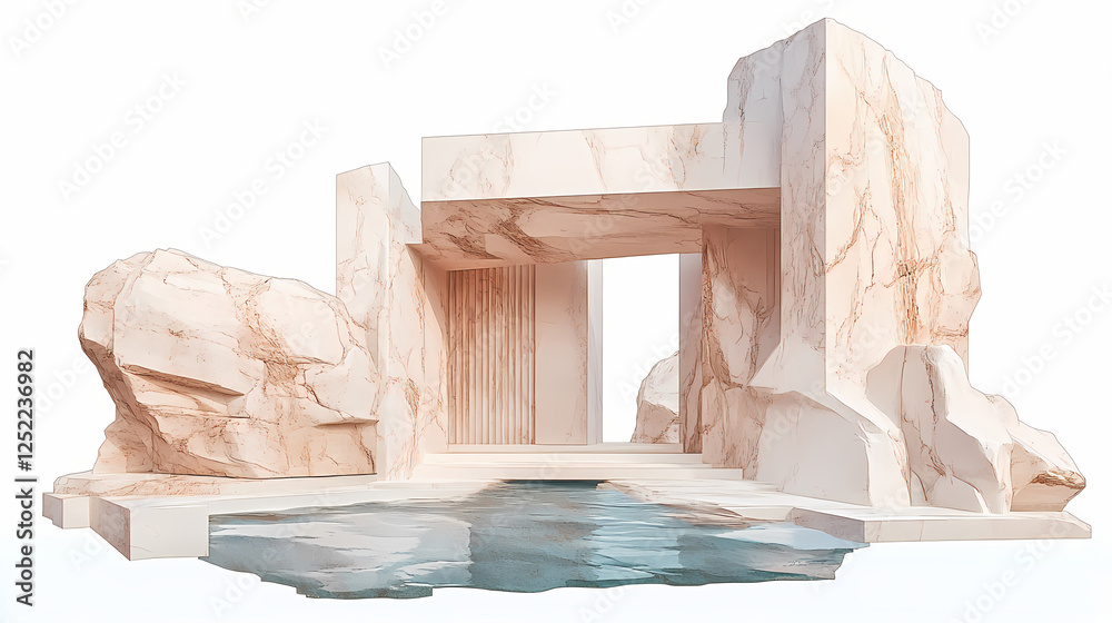 Marble known as non foliated metamorphic rock originates from ...