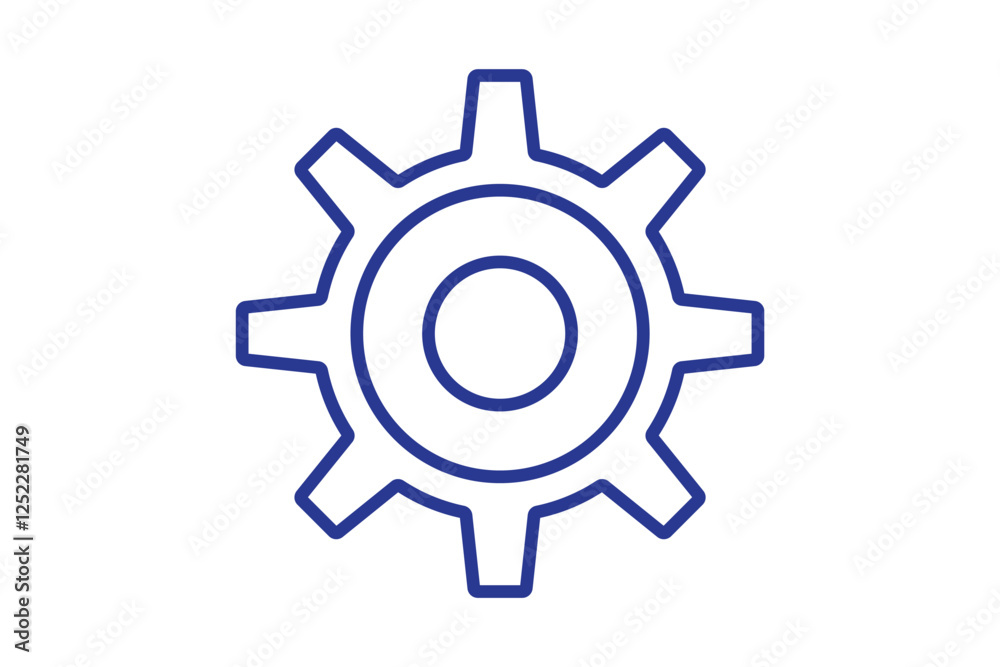 Gear icon, Gear setting icon set. setting sign . cogs symbol . gear ...