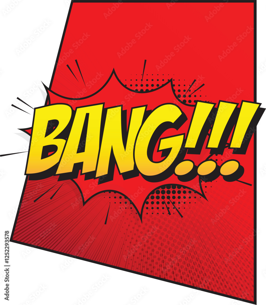 Comic bubble speech bang. Comic book bubbles. Comic effect bang. Manga ...