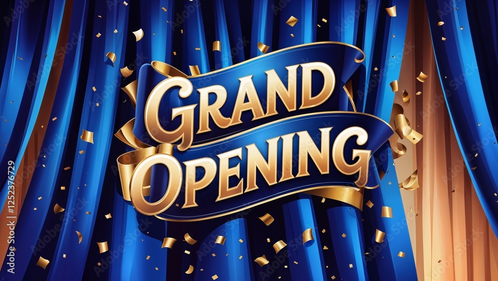 Vibrant blue velvet curtain background with subtle folds and creases ...