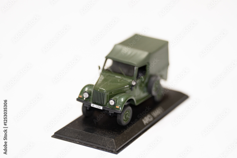 Bucharest Romania 9 February 2025 ARO M461 was an off-road vehicle ...