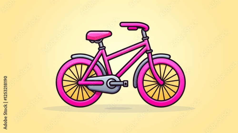 Visual map connecting starting point and destination with vehicle icons ...