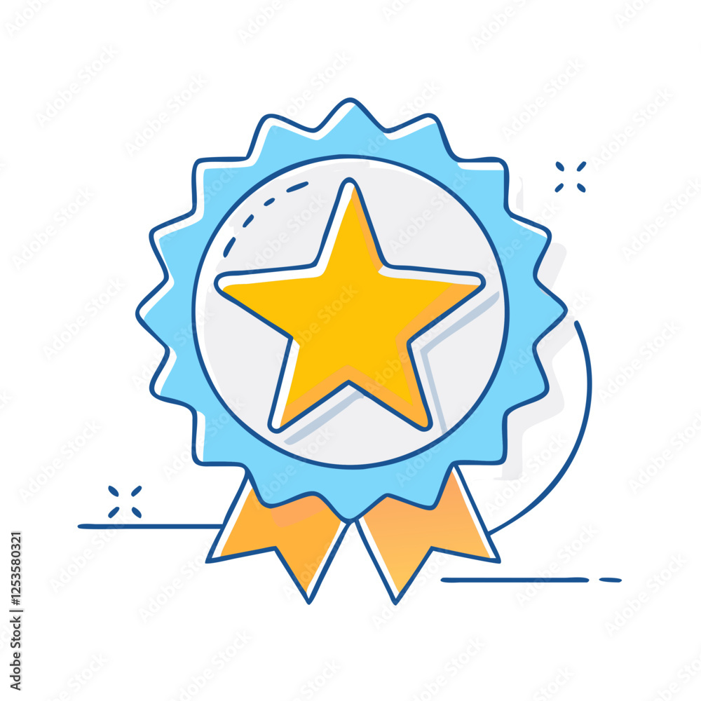Image vectorielle Stock star excellence icon, star excellence vector ...