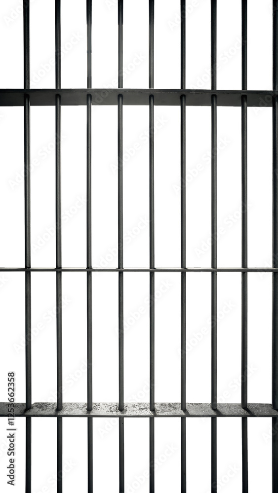 Jail Prison Cell Door Isolated on Transparent Background PNG Stock ...
