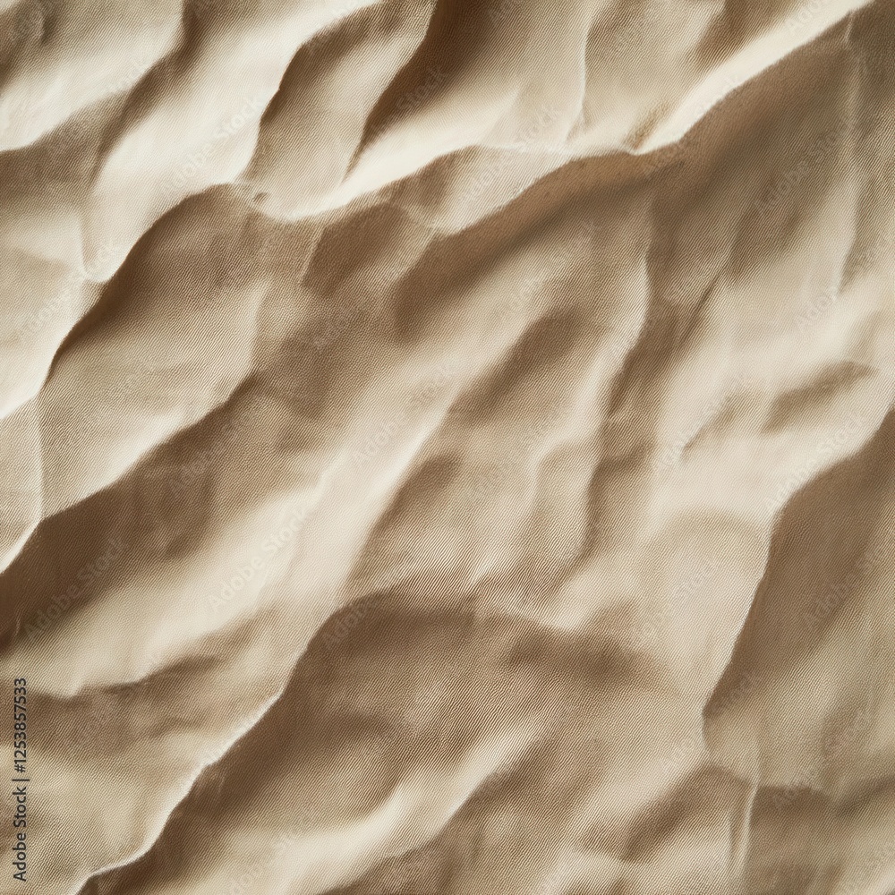 Vintage Brown Paper Texture with Wrinkled Surface, High-Resolution ...