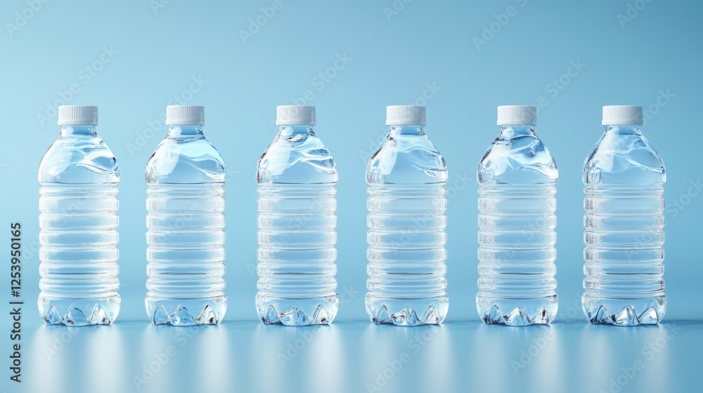 Laboratory-Grade Distilled Water Bottle Featuring Safety Codes and ...