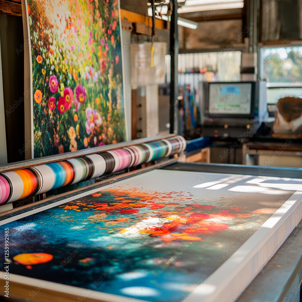 Advanced printing technology brings digital designs to life with high ...