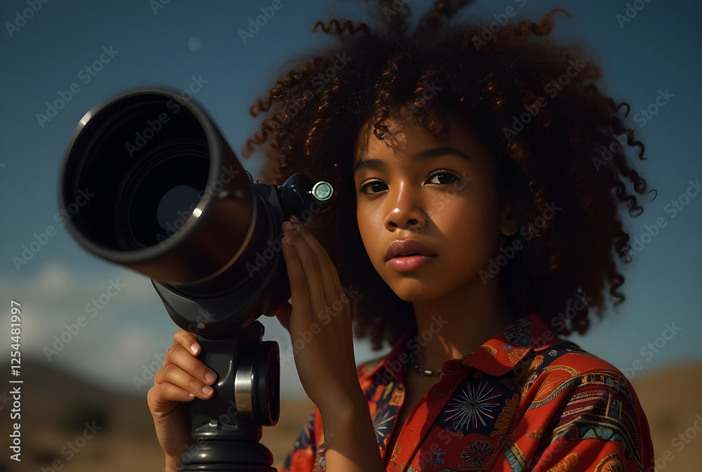 Young Explorer of the Cosmos: a spirited and inquisitive snapshot of a ...