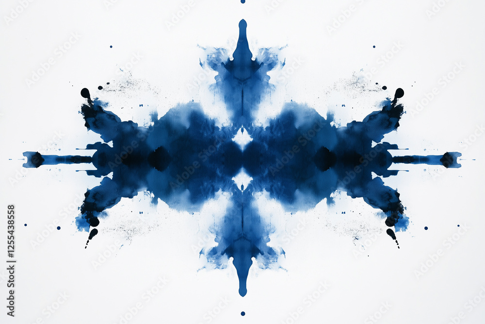 Symmetrical watercolor blots reveal technology shapes in an AI ...