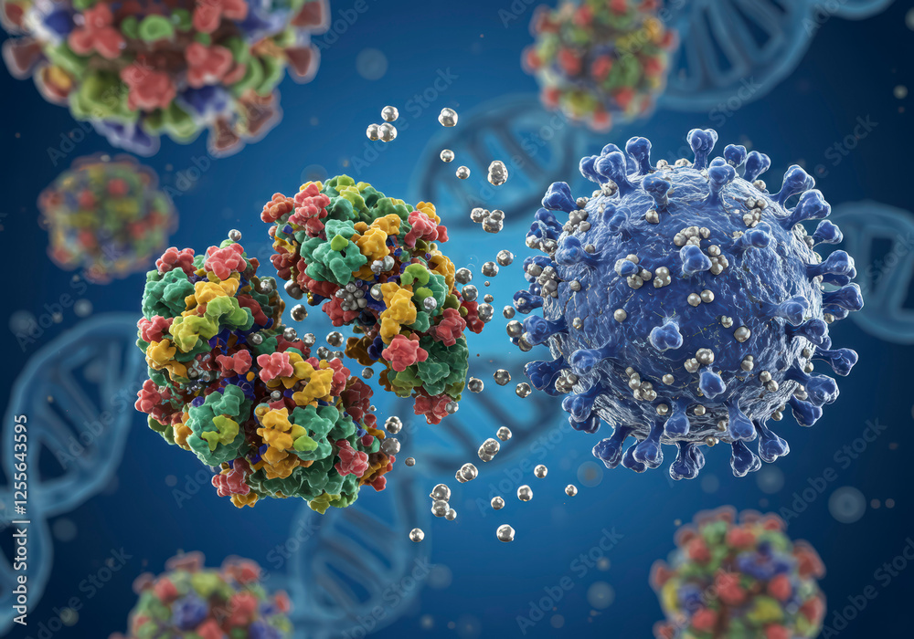 Visualizing HIV Destruction by Silver Nanoparticles in Medical Research ...