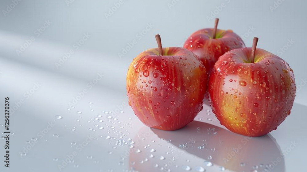 Apples product shoot, Stock Image, HD Quality, hyper realistic, photo ...