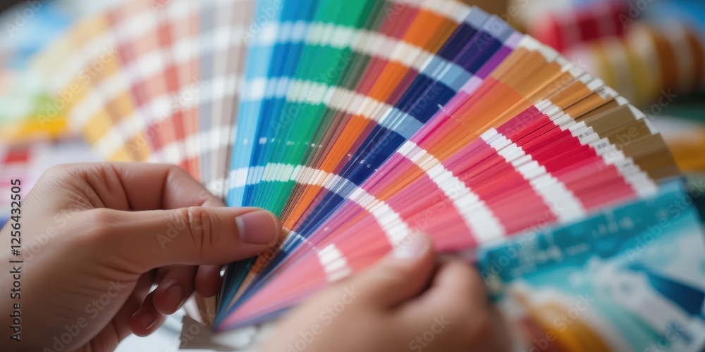 Color palette selection process design studio digital art creative ...