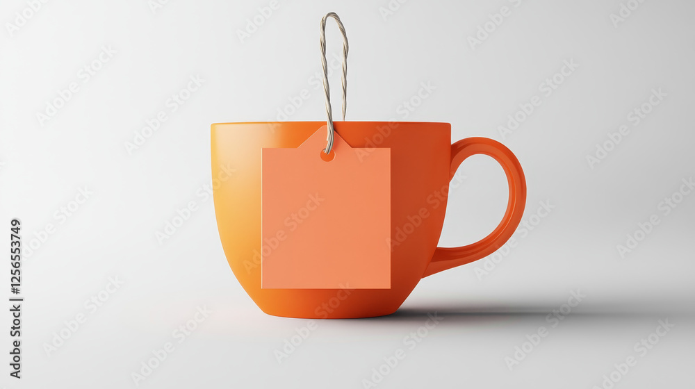 Tea tags cloud with cup shape for any cafe design. Jpeg (bitmap ...