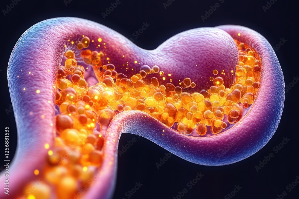 Ilustración de Stock Anatomy of Stomach and Esophagus with GERD ...