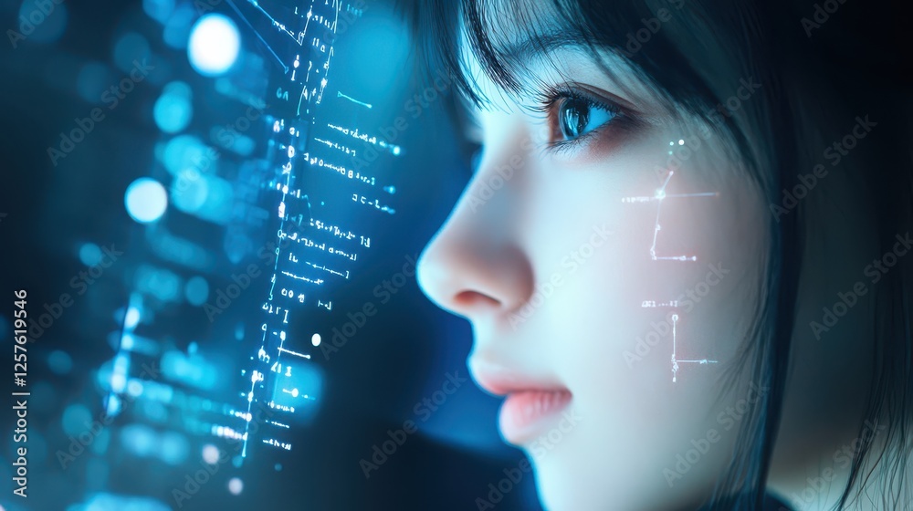 Artificial intelligence decoding encrypted data layers in cyberspace, cybersecurity AI, deep ...