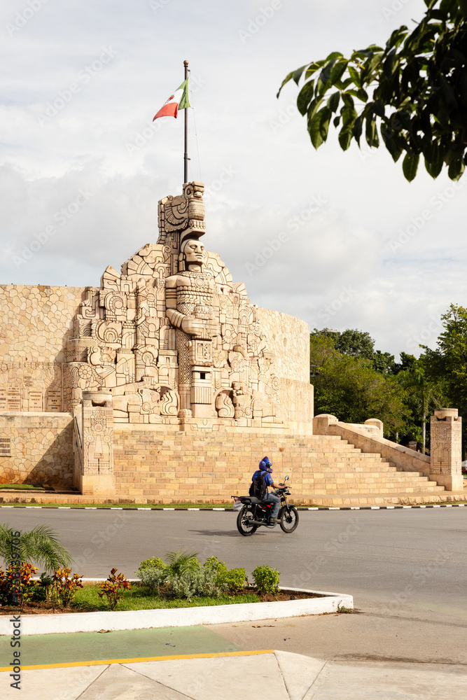 Monumento A La Patria Merida Mexico Stock Photo Adobe Stock