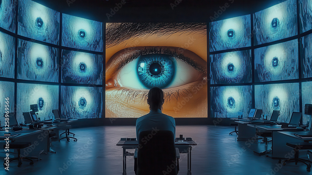 High-tech forensic lab conducts deepfake analysis with advanced AI ...