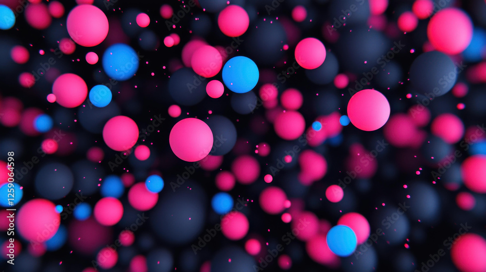Explore stunning abstract dot visuals crafted in Blender, showcasing ...