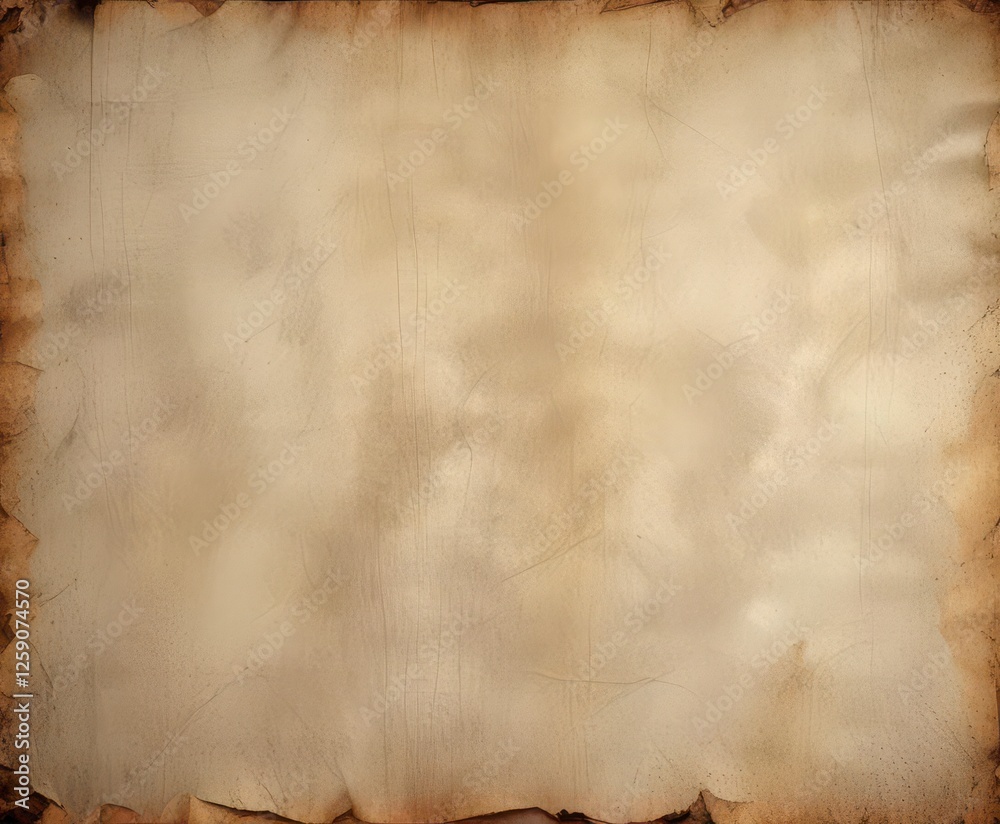 Vintage aged paper texture background with subtle crackles and worn ...